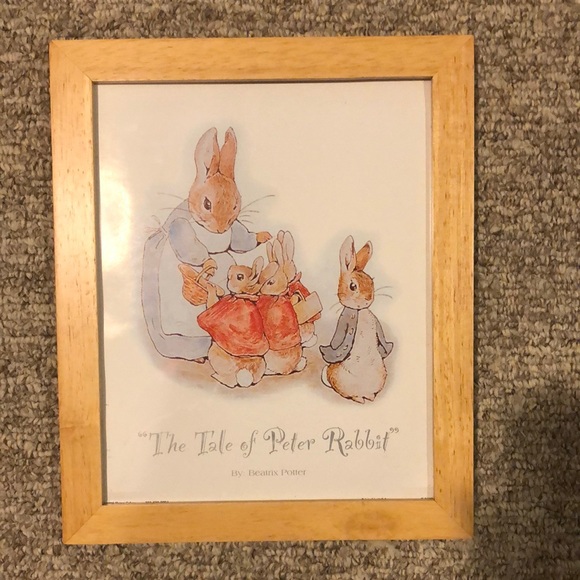Other | The Tale Of Peter Rabbit Picture Frame 8x1 | Poshmark
